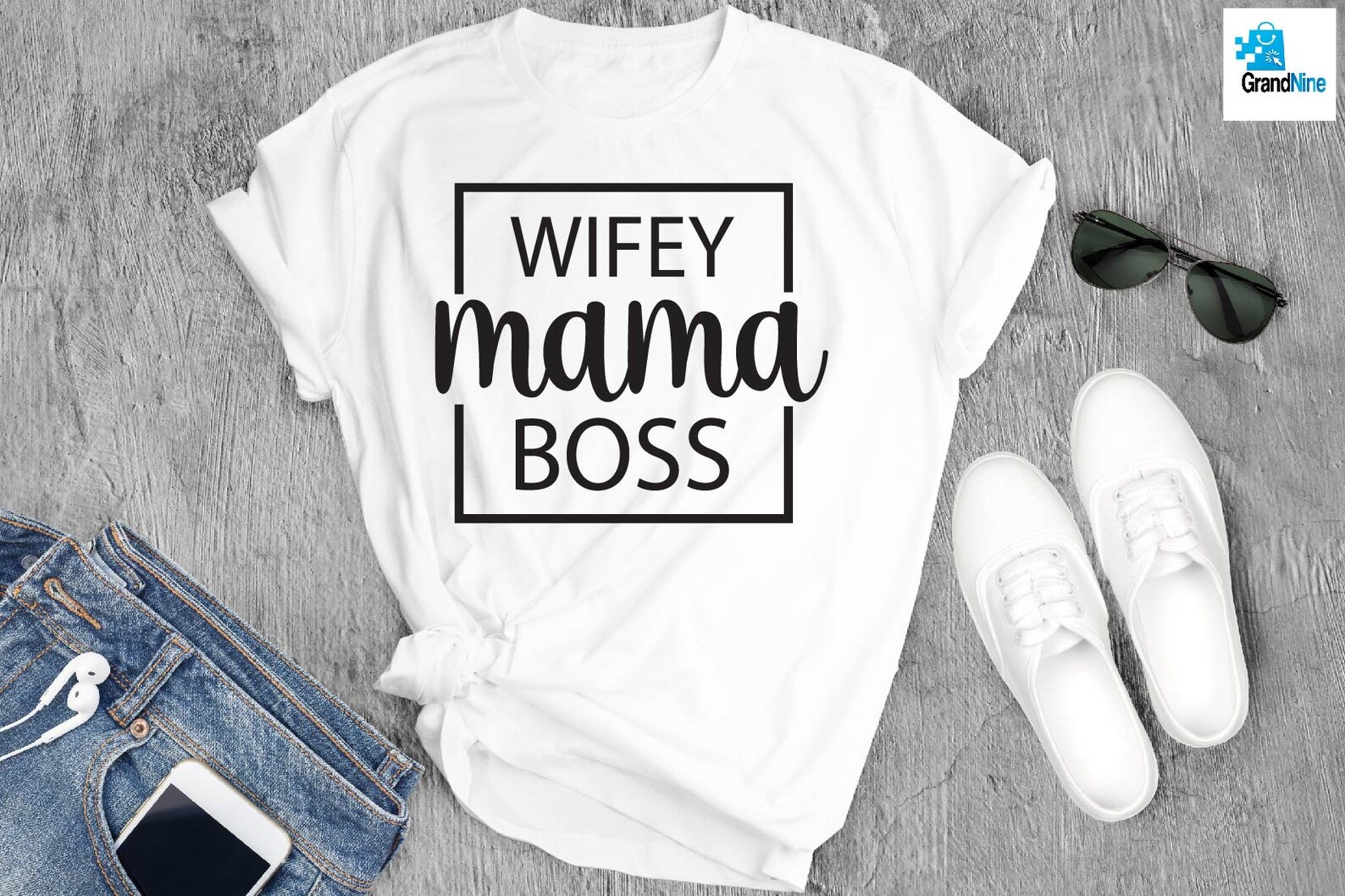 Wifey Mama Boss Svg Wife Mom Boss Svg Boss Mom Svg Hustle Etsy