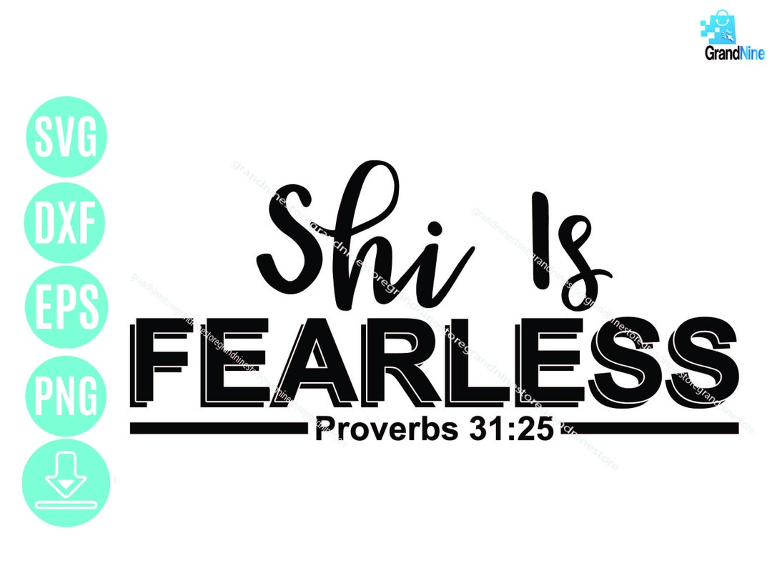 She is Fearless Svg, Mother Svg, Mom Svg, Mommy Svg, Mom Life Svg ...