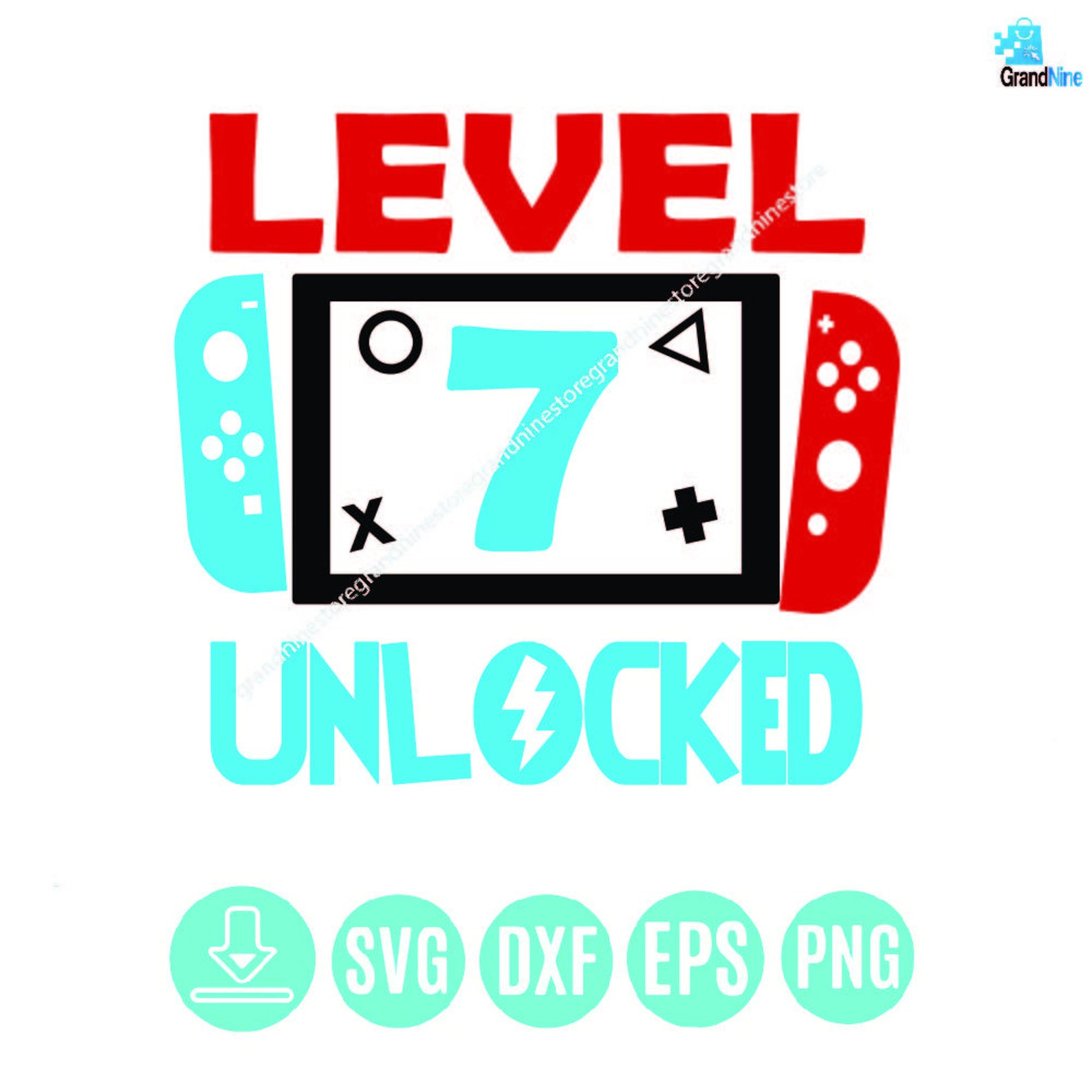 Level 7 Unlocked Birthday Svg 7 Years Old Gamer Shirt Svg - Etsy UK