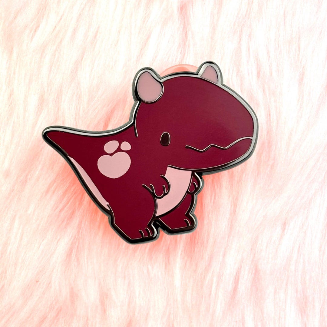 Carnotaurus Dinosaur Enamel Pin Carnotaur Carno Meat-eating Bull Horned ...