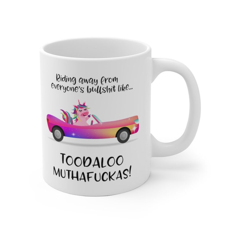 Toodaloo Muthfuckas White Ceramic Mug - Etsy