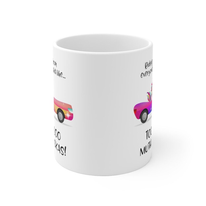 Toodaloo Muthfuckas White Ceramic Mug - Etsy