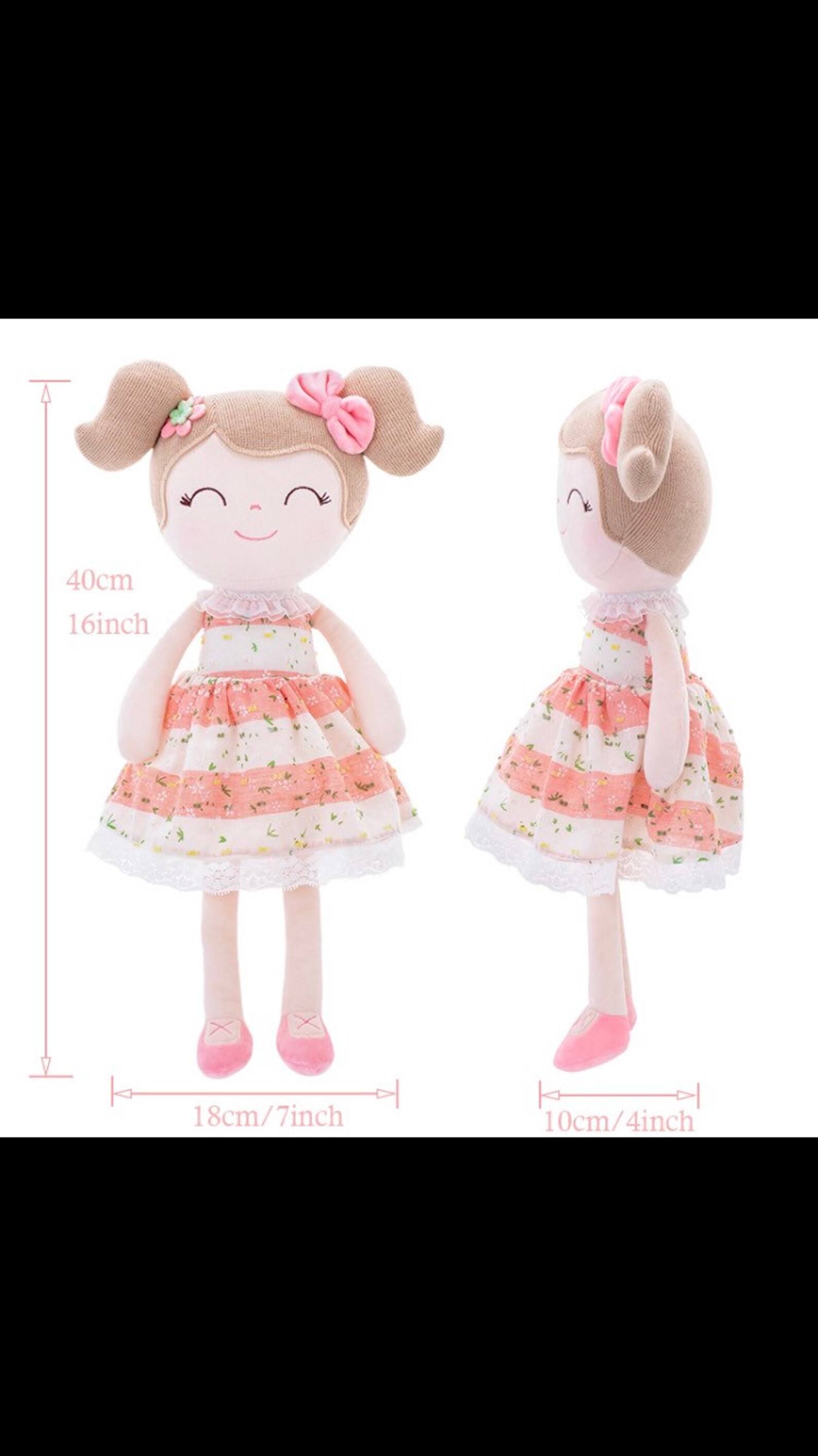 Personalised Doll Rag Doll Soft Plush Doll 1st Birthday - Etsy