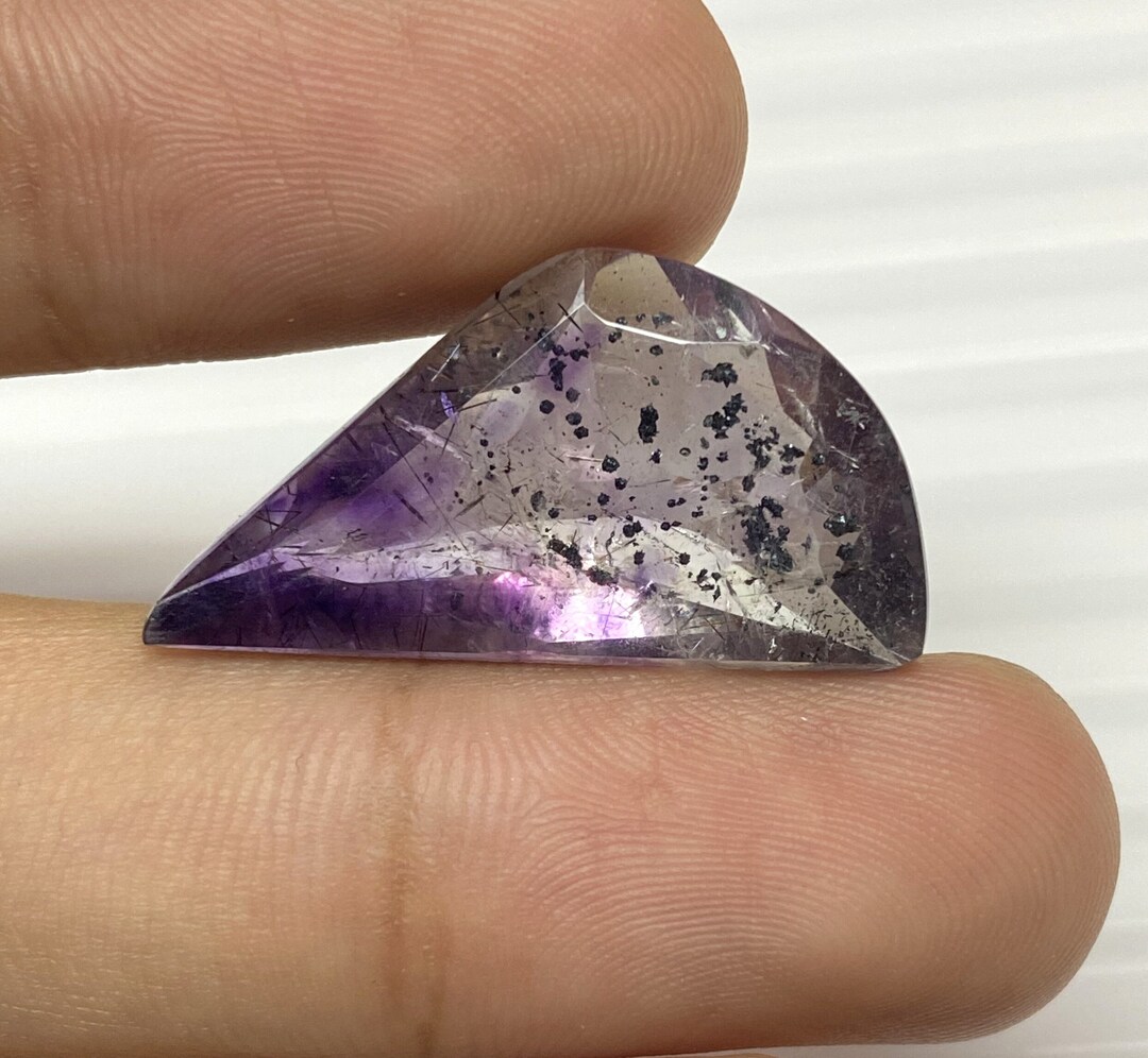 18.00 Cts, Super 7 Gemstone, Natural Amethyst Super 7 Stone, AAA ...