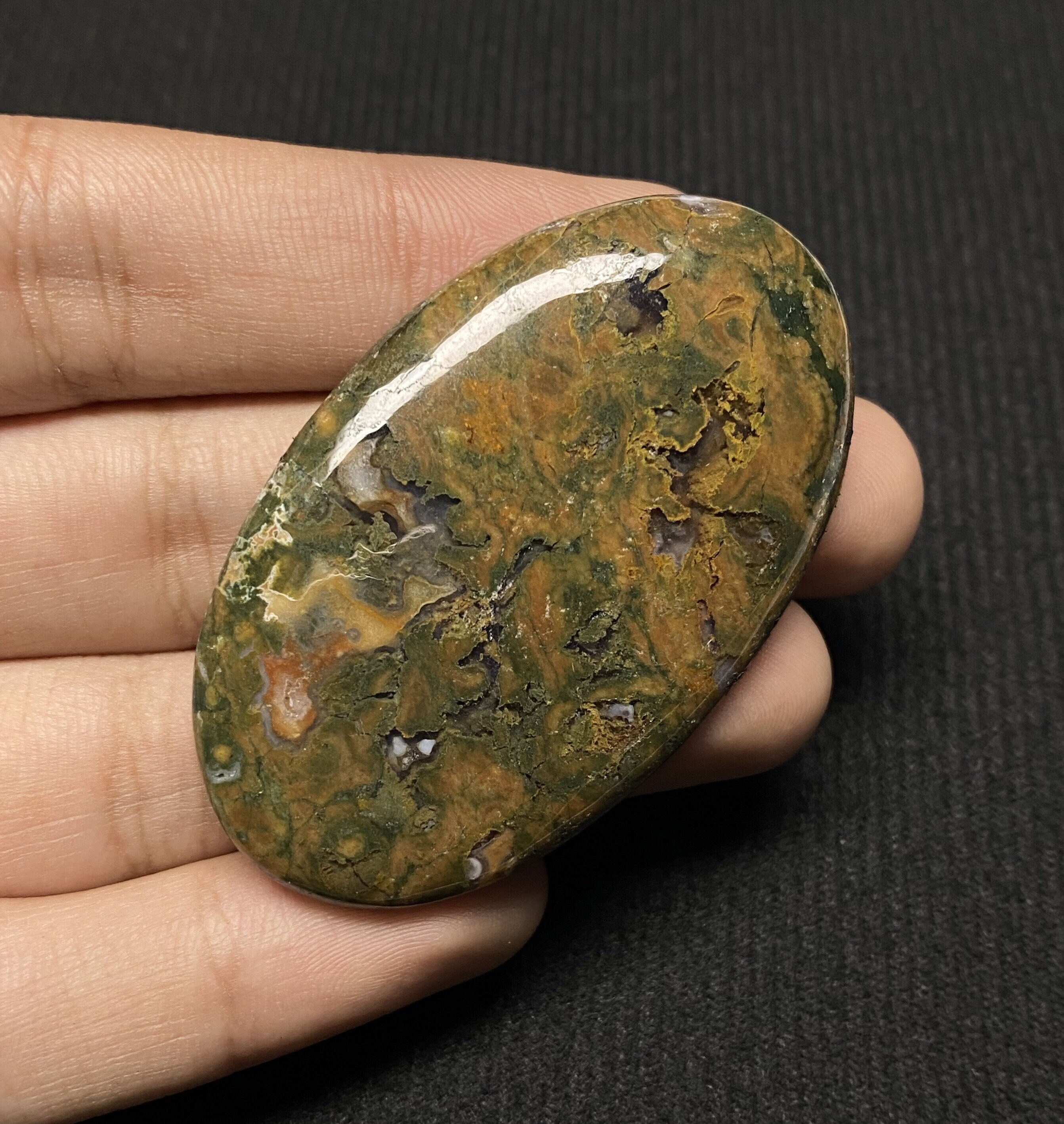 Rhyolite Gemstone Natural Rhyolite Cabochon AAA Quality - Etsy UK