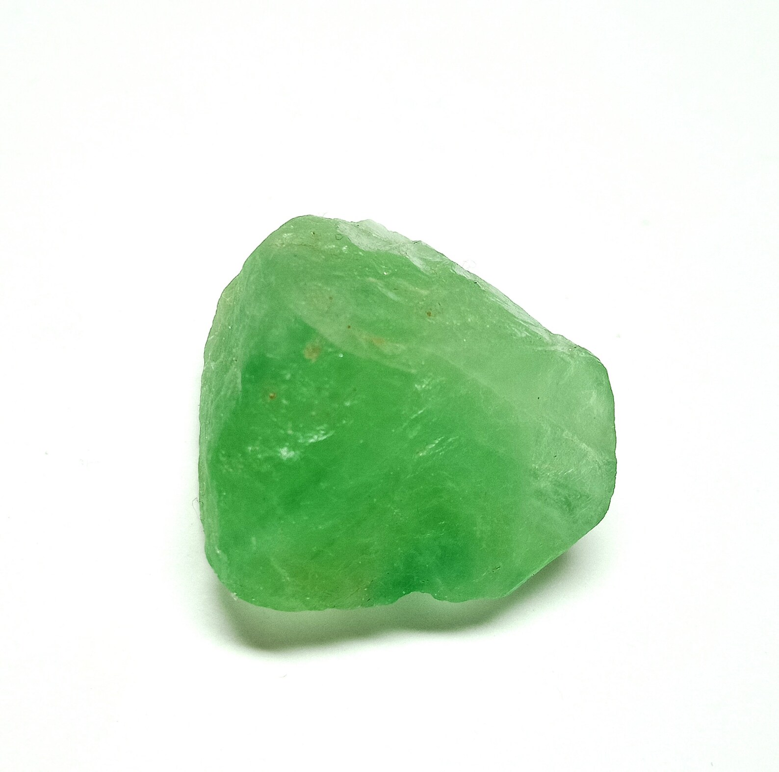 Green Fluorite Rough Natural Green Fluorite Raw Gemstone | Etsy