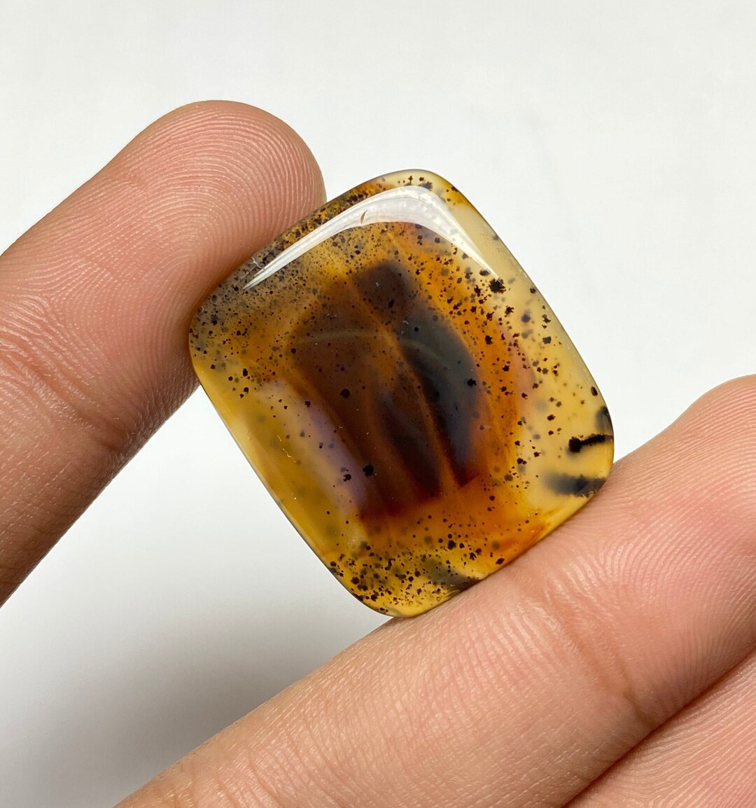 Montana Agate Gemstone Natural Montana Agate Cabochon AAA - Etsy