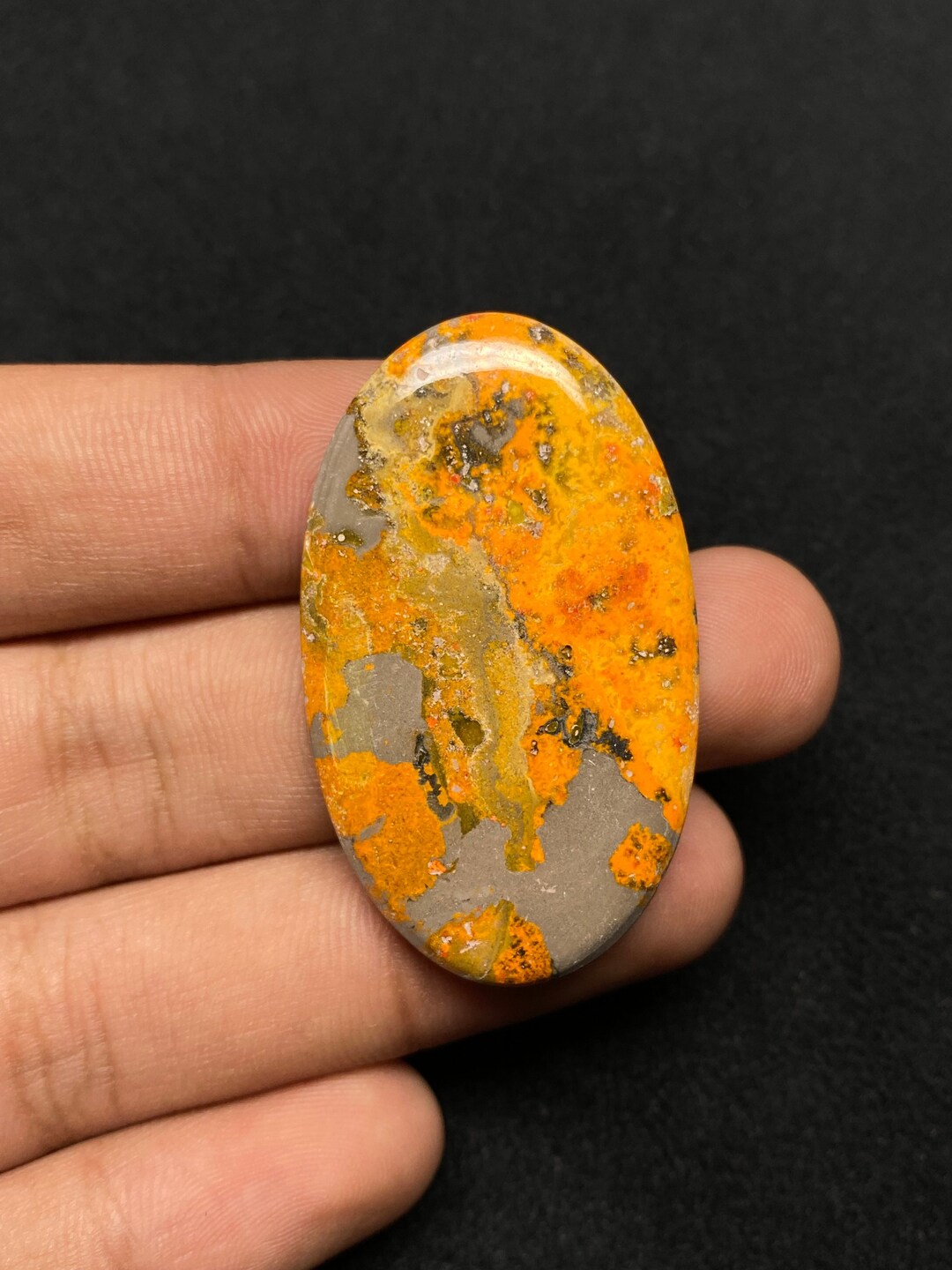 Bumble Bee Gemstone Natural Bumble Bee Jasper Cabochon AAA - Etsy