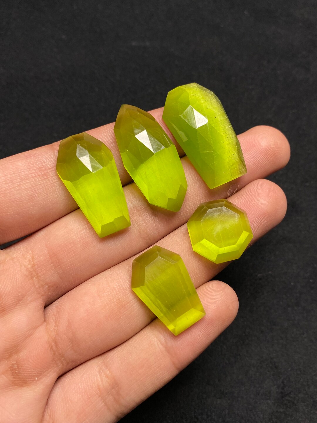 Monalisa Gemstone, Monalisa Rose Cut, AAA+ Quality Monalisa Catseye for ...