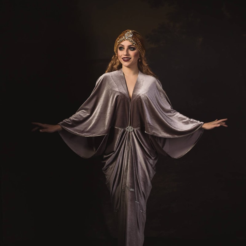 1920s Style Cocoon Gown - Etsy