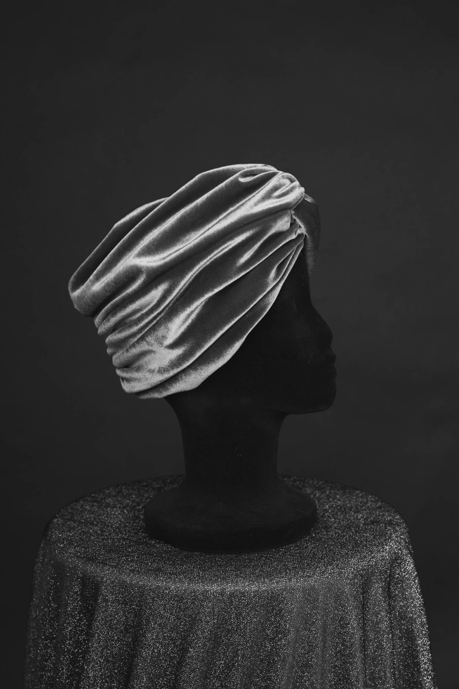 Gray Velvet Turban Vinatege Retro Hair Cap, Hollywod Turban Art Déco - Etsy