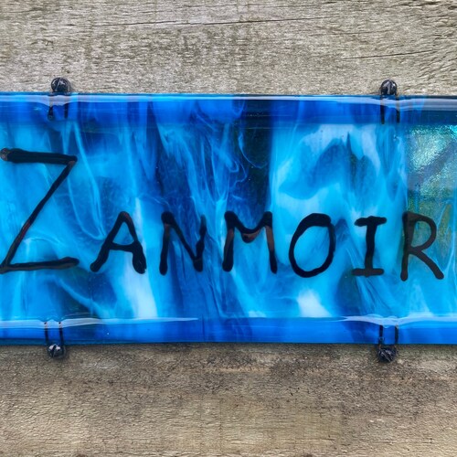 Green Slate House Sign 35.5cm X 10cm | Etsy