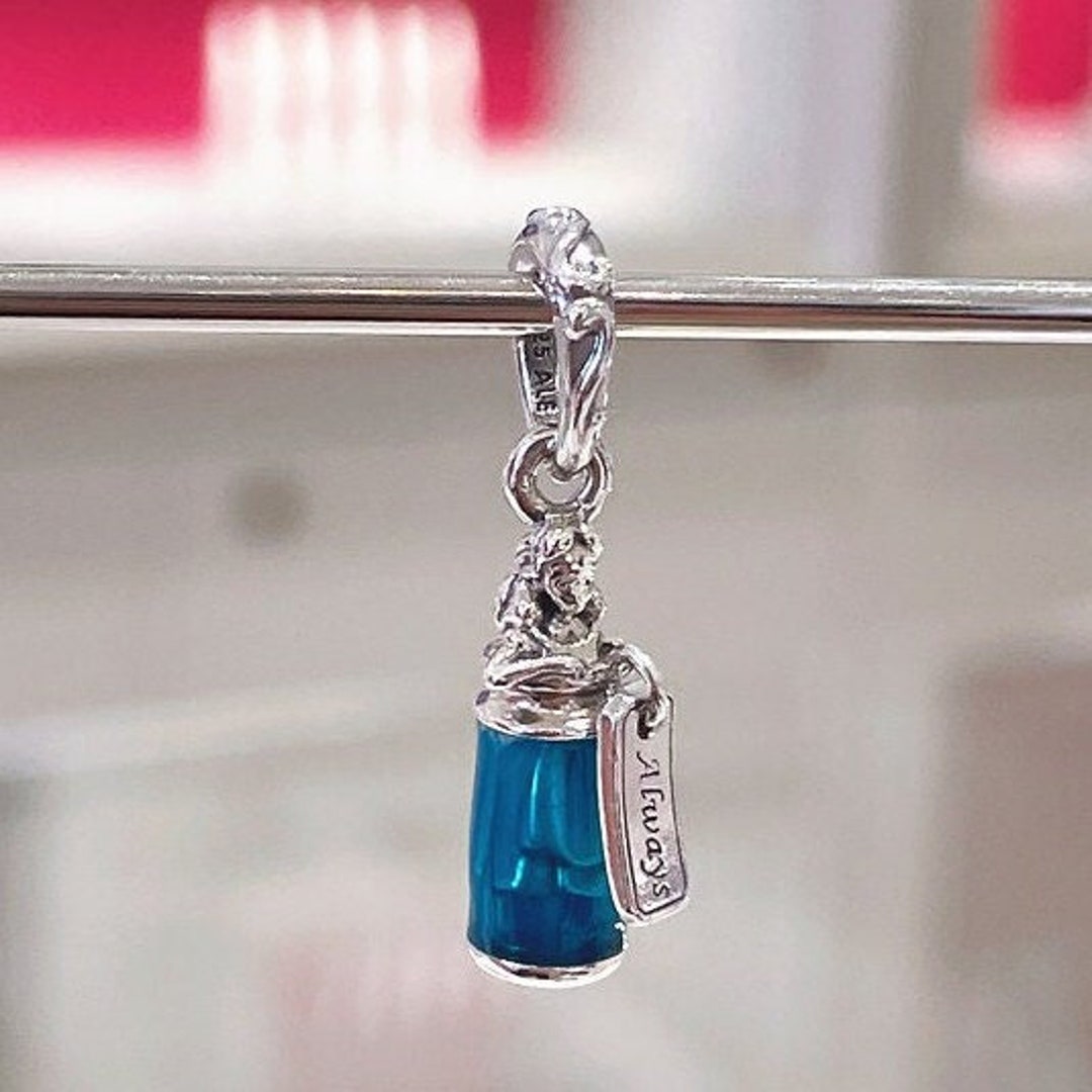 PANDORA 2022 Disney Alice in Wonderland Drink Me Charm Fits - Etsy