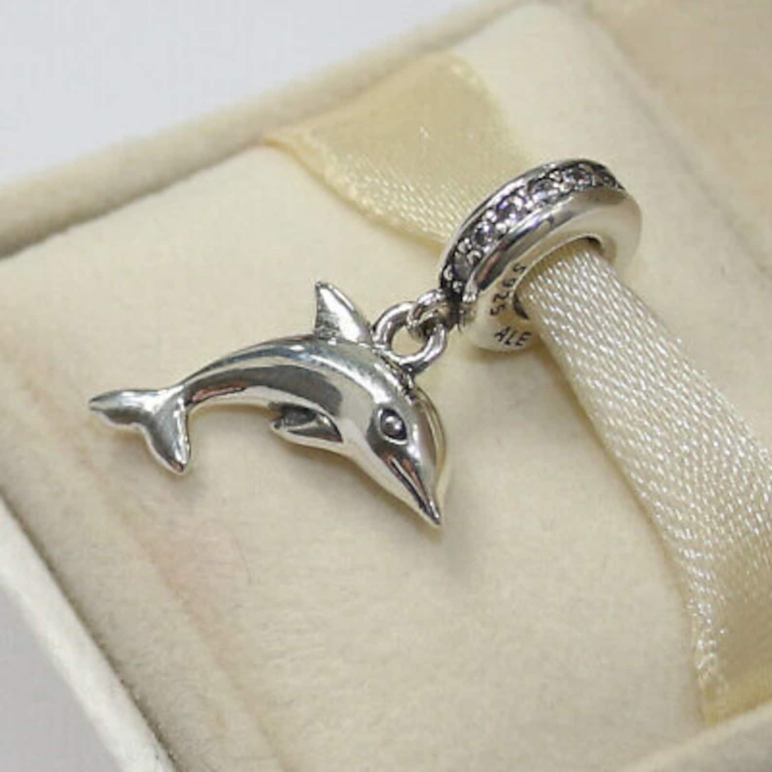 Pandora PLAYFUL DOLPHIN DANGLE Charm Bracelet Charms Dangles - Etsy