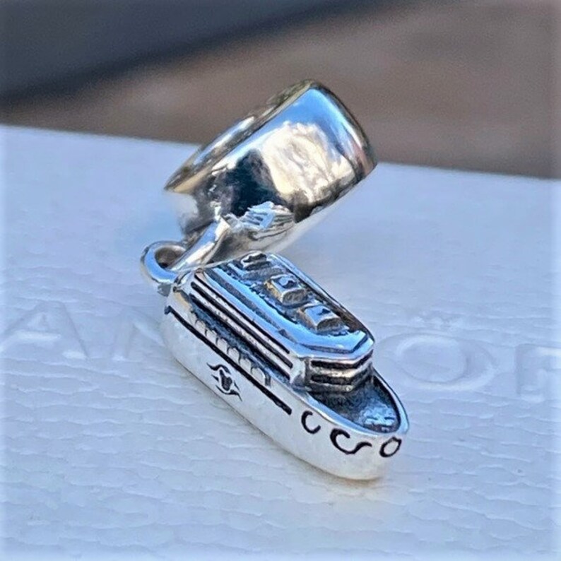Pandora Disney Parks Exclusive Cruise Ship Charm Pandora - Etsy UK
