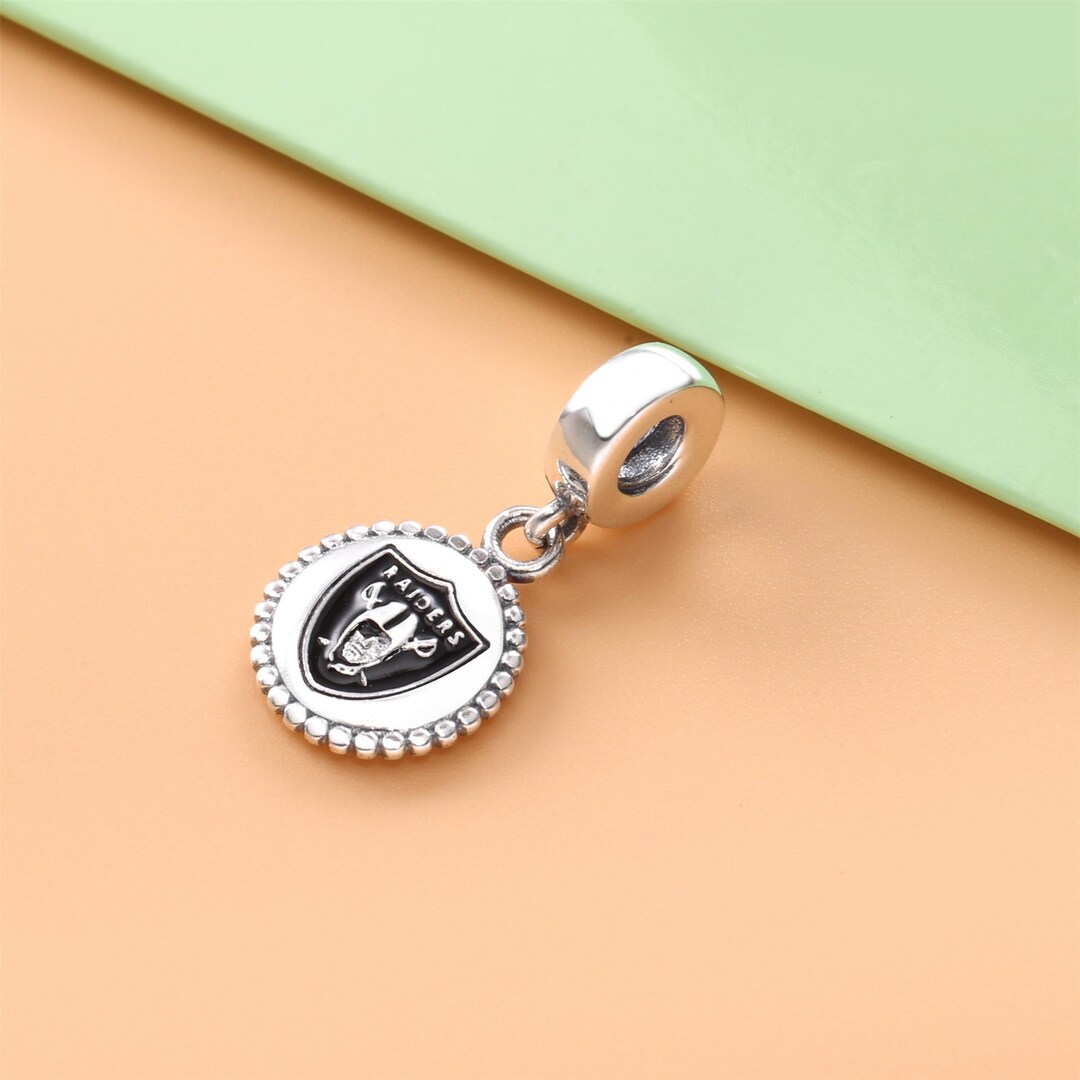 Pandora Charm S925 Silver ALE Retired Raiders Dangle Charm - Etsy