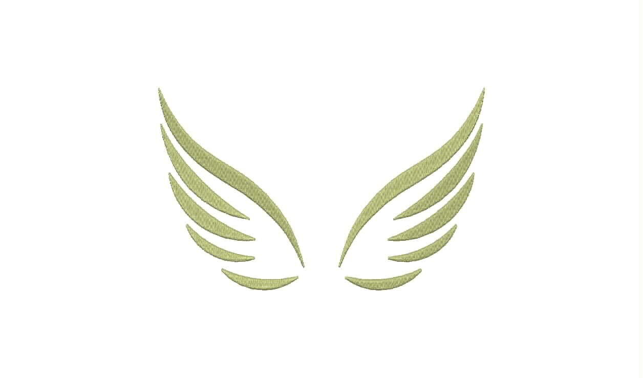 Angel Wings 3 Sizes Machine Embroidery Designs / Instant File - Etsy