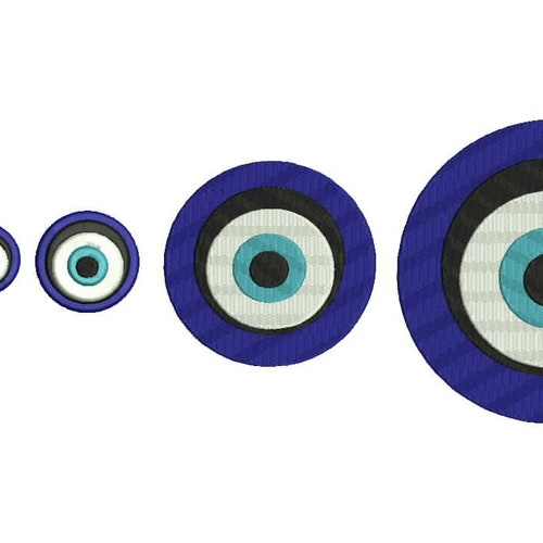 Evil Eye Embroidery Design - Etsy
