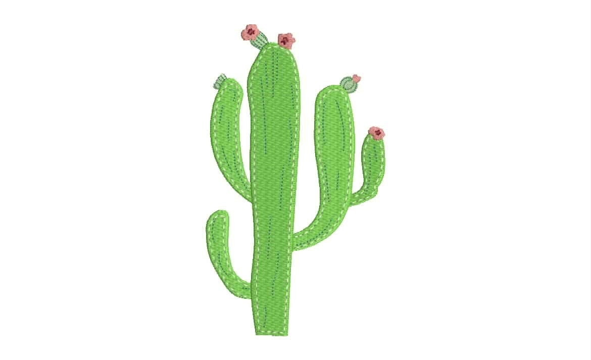Cactus Machine Embroidery Design / Instant Digital File - Etsy