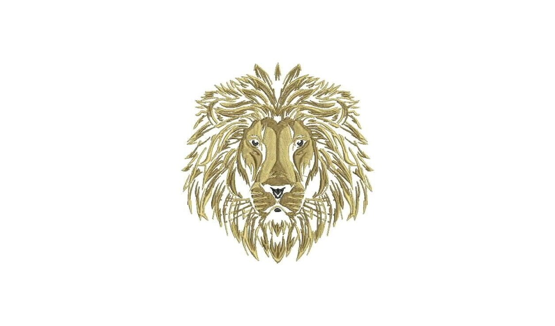 Lion Machine Embroidery Design / Instant Digital File Download/ Lion ...