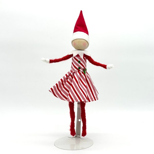 Candy Cane Striped Dress Etsy