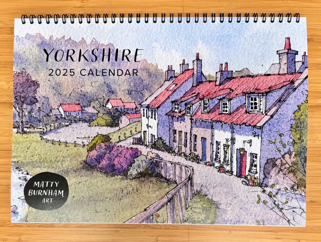 Yorkshire 2025 Calendar - Etsy Canada