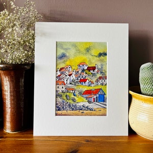 Runswick Bay Art Print - Etsy