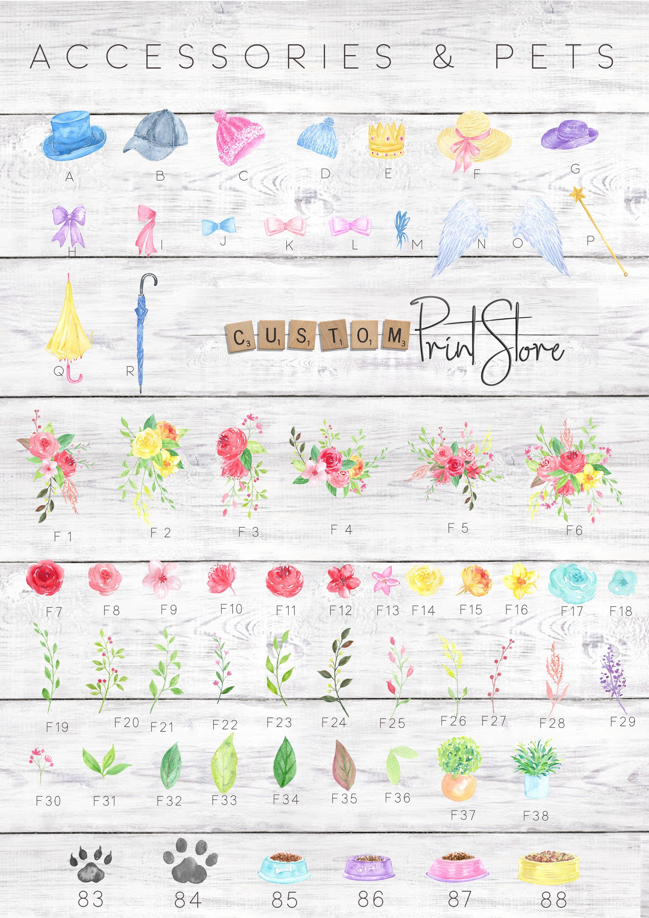 Personalised Watercolour Welly Print, Bespoke Welly Art, Illustrated ...