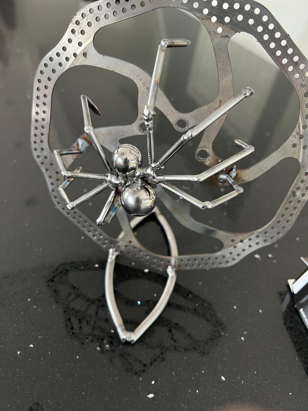 Metal Work Spider , Spider Art - Etsy