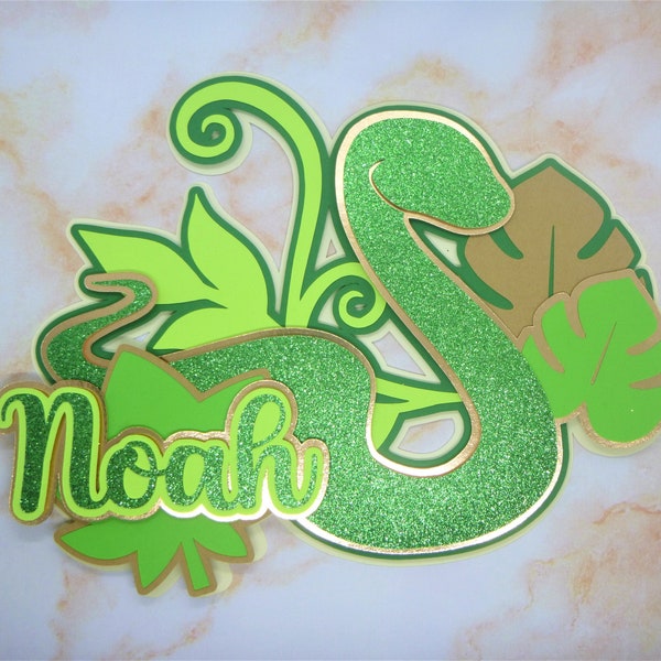 Snake Cake Topper - Etsy
