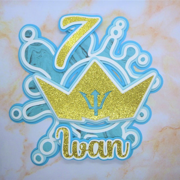 Greek Gods Cake Topper Percy - Etsy