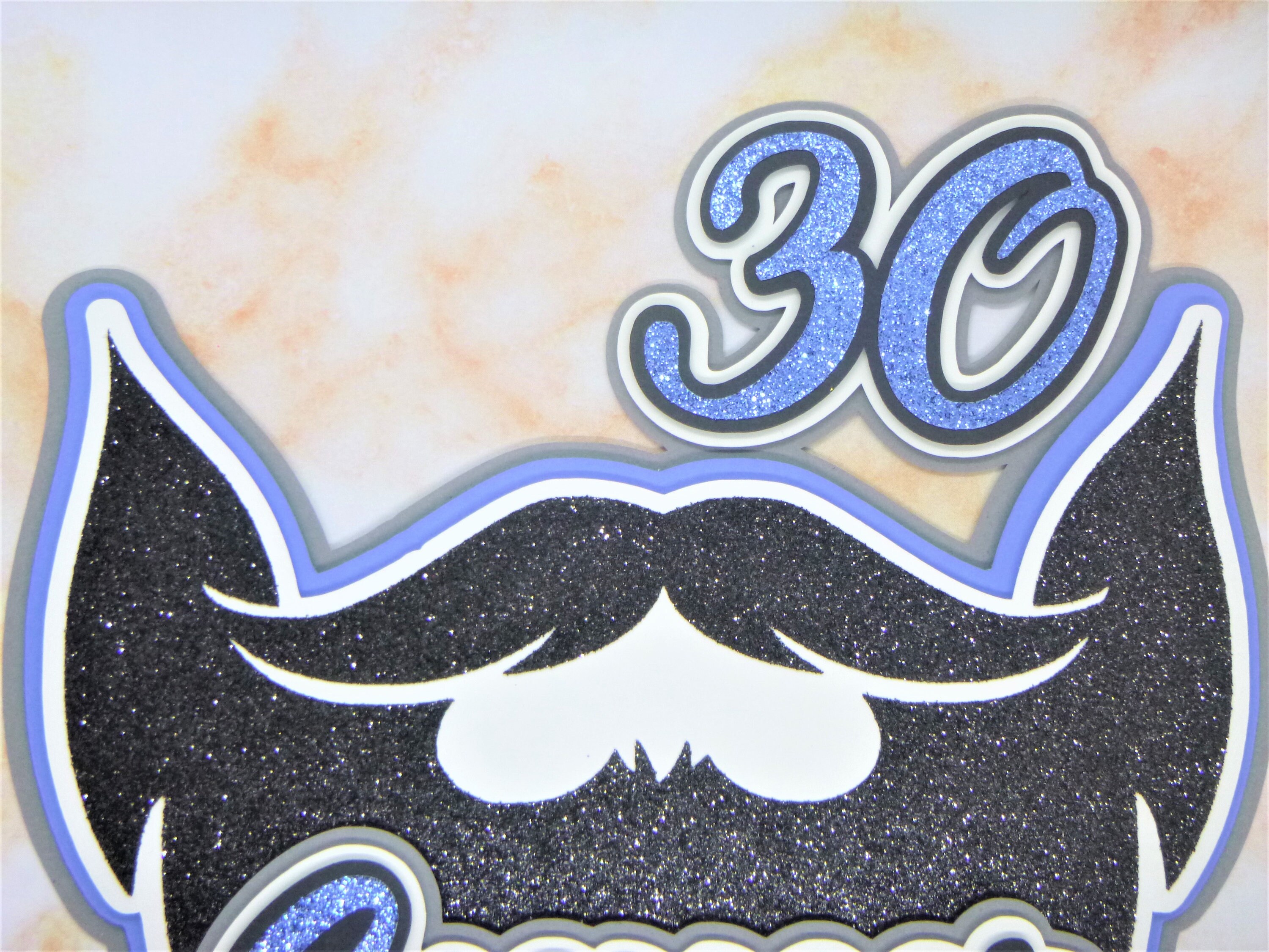 Beard Cake Topper Personalized Birthday Cake Topper for Men - Etsy ...