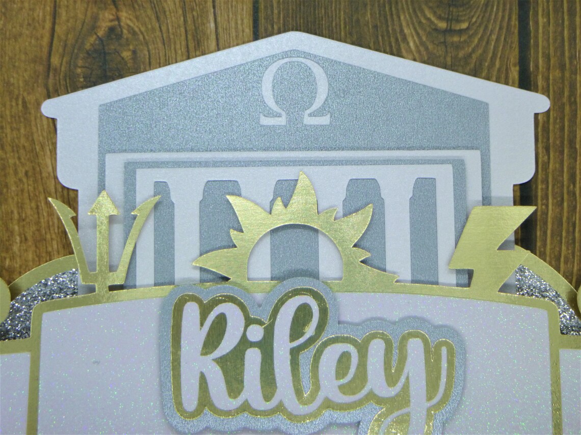 Greek Gods Cake Topper Percy Jackson Cake Topper Greek Gods | Etsy