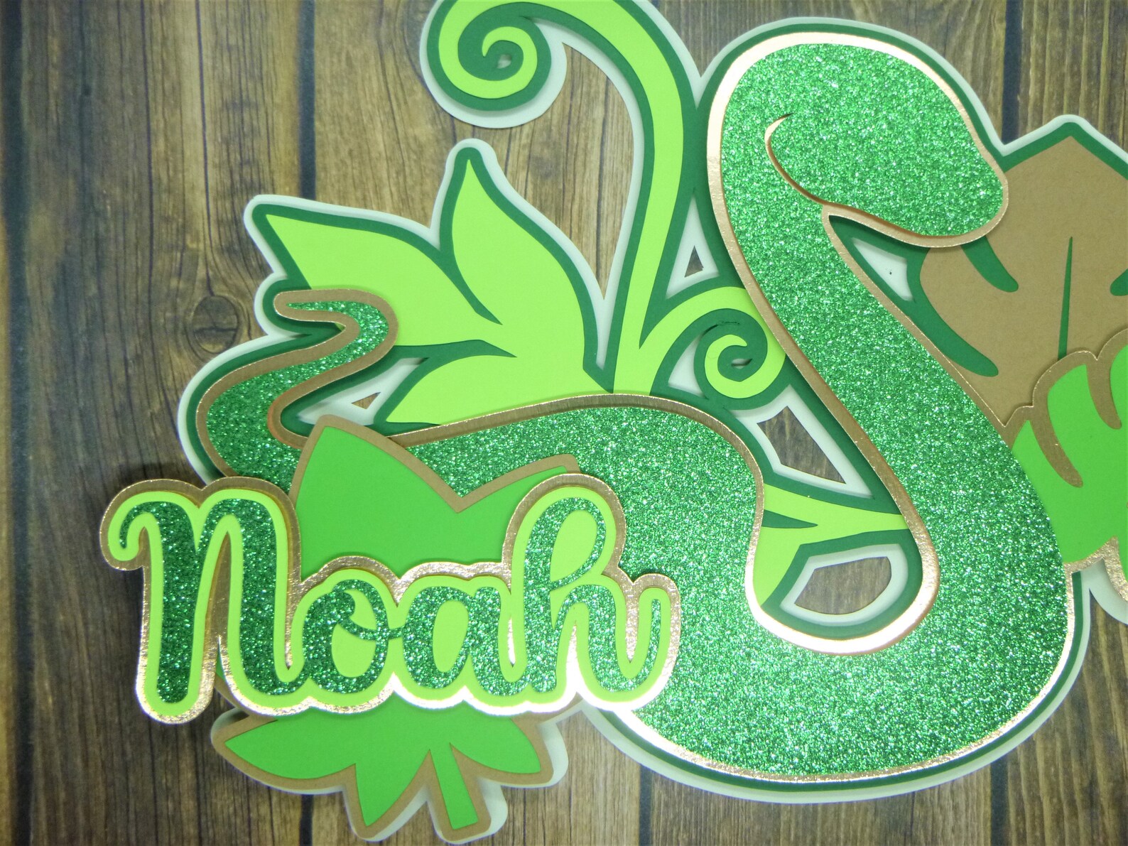 Snake Cake Topper Personalized Birthday Cake Topper for Boys - Etsy