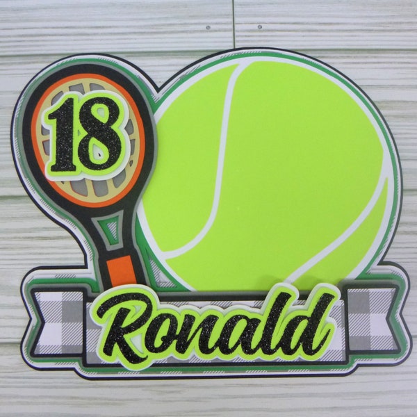 Tennis Cake Topper - Etsy Canada