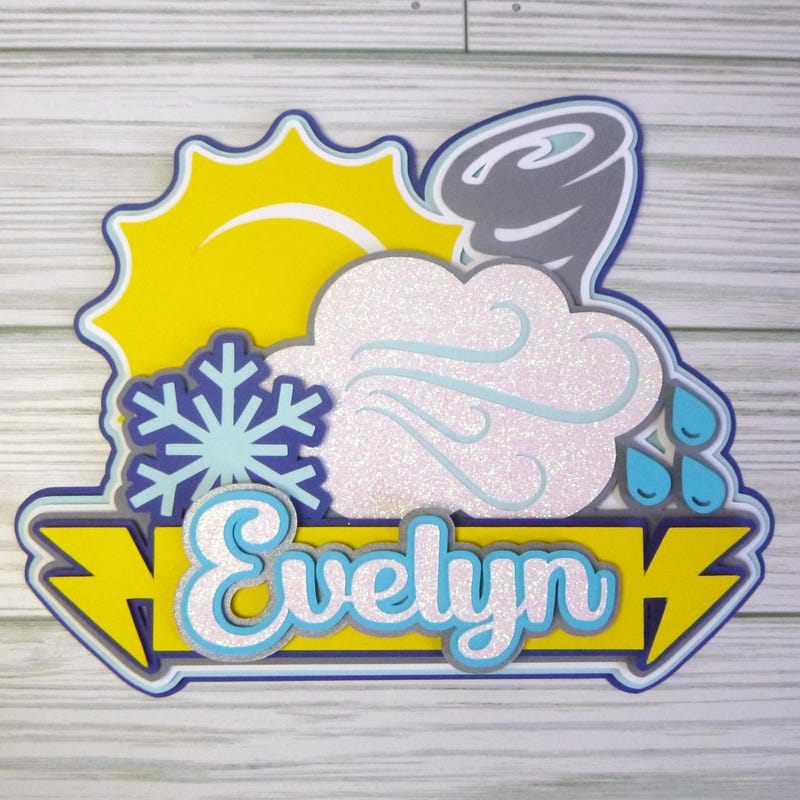 Weather Themed Party - Etsy