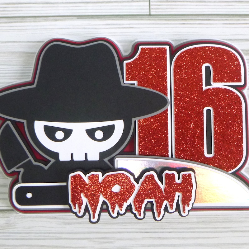 Horror Cake Topper - Etsy