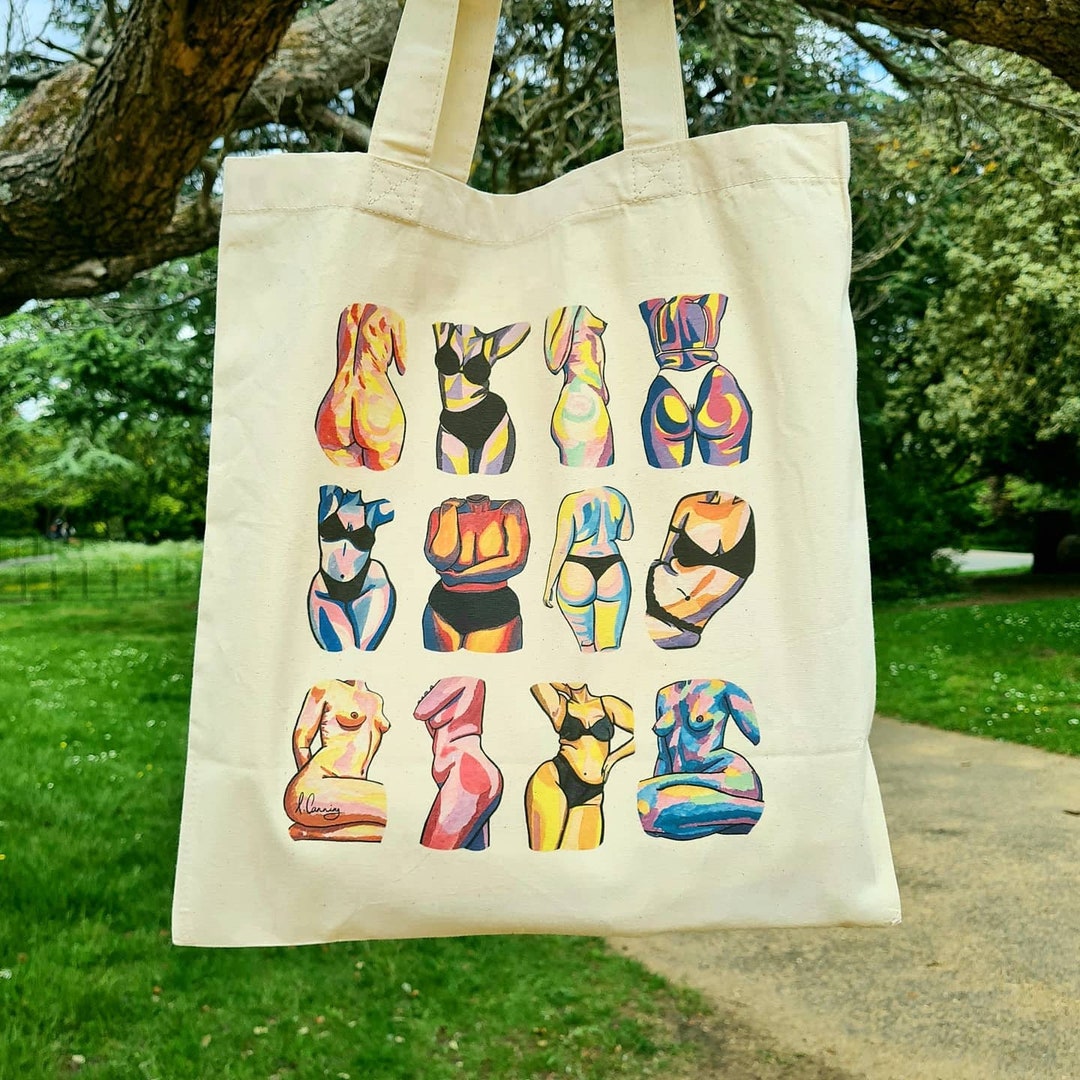 Tote Bag de la tribu nue Sac à provisions Empowering Body - Etsy France