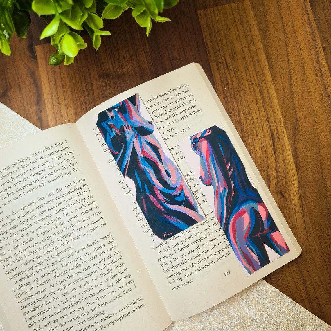 Quirky Nude Bookmarks Body Confidence Nude Woman Female - Etsy