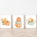 Set of 3 Fall Prints Wall Art Fall Decor Watercolor Autumn Decoration ...