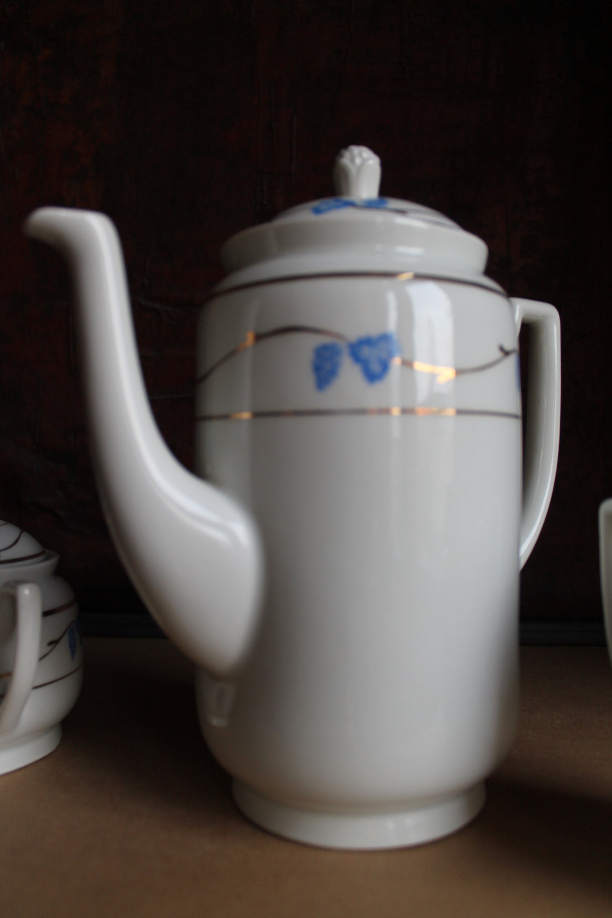 Coffee or Tea Serving Set Antique Tea Pot Confectioner Milkman Set ALP ...