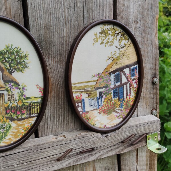 Embroidered Landscape Pattern - Etsy