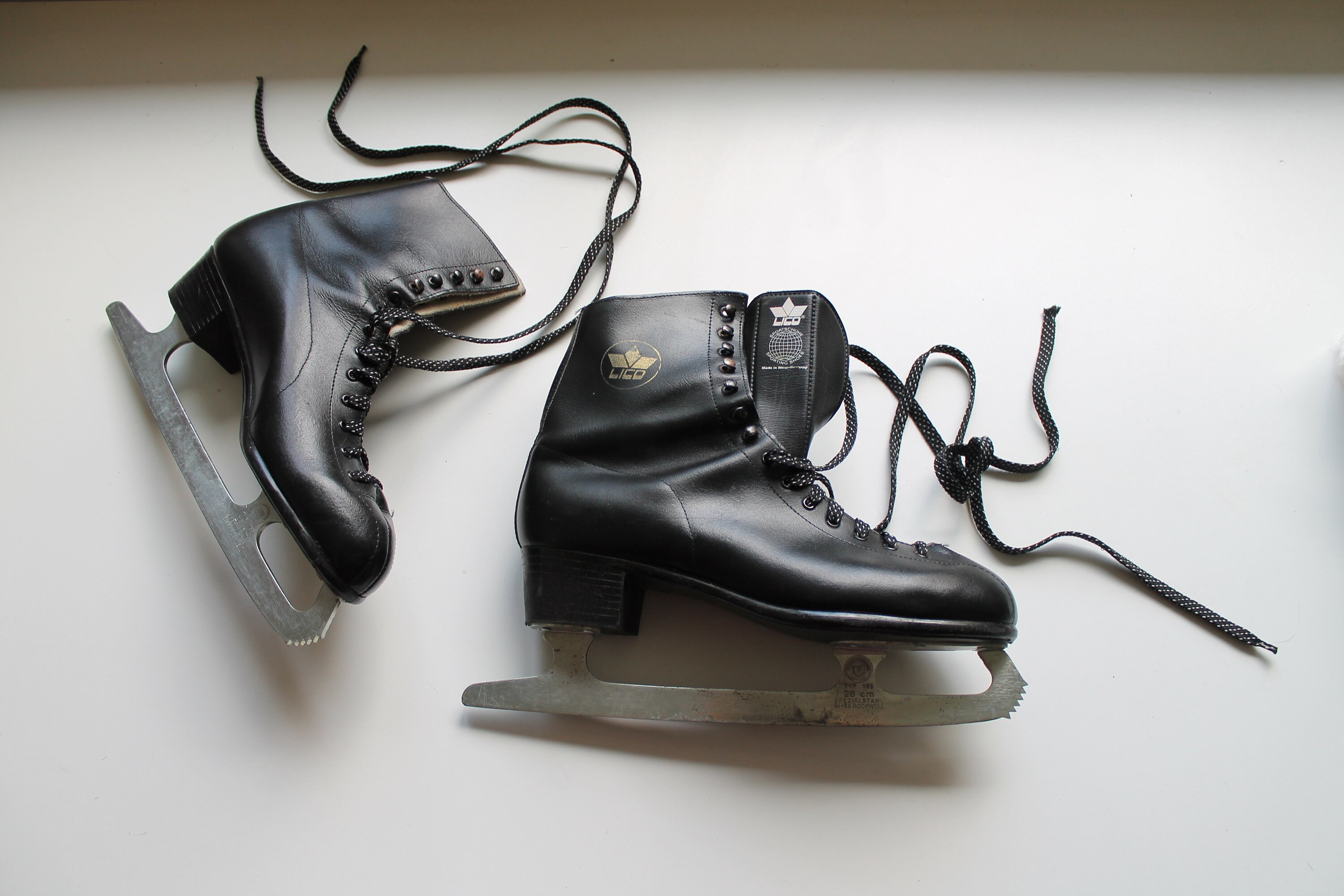 Retro Ice Skates 50s/60s Skates Vintage Men Ice Skates Steel - Etsy