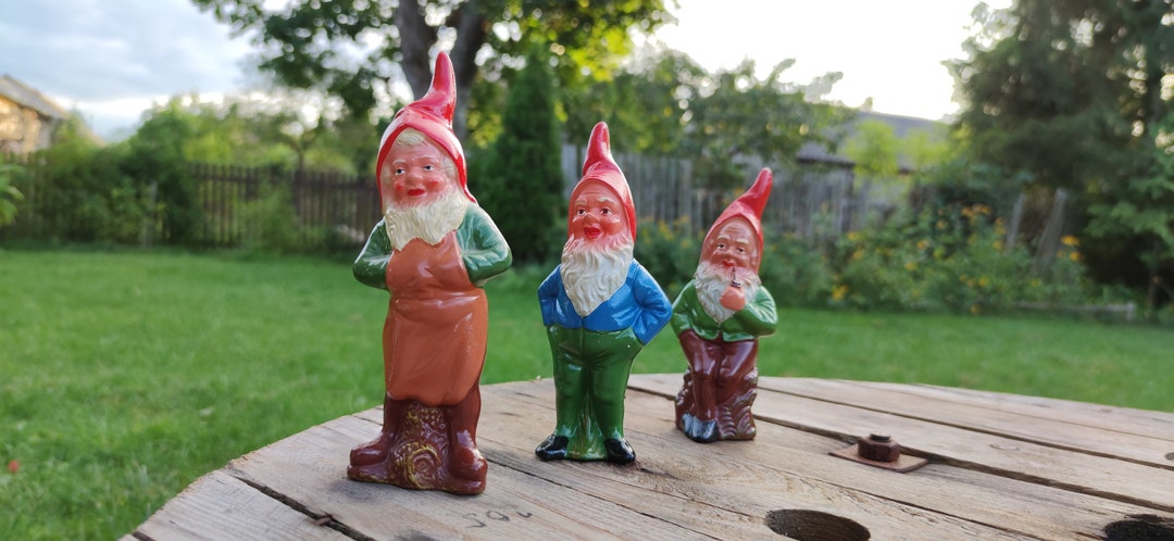 Gräfenroda Tomte Dwarf Tomte Nisse Elf Terracotta Tomte Antique Garden ...