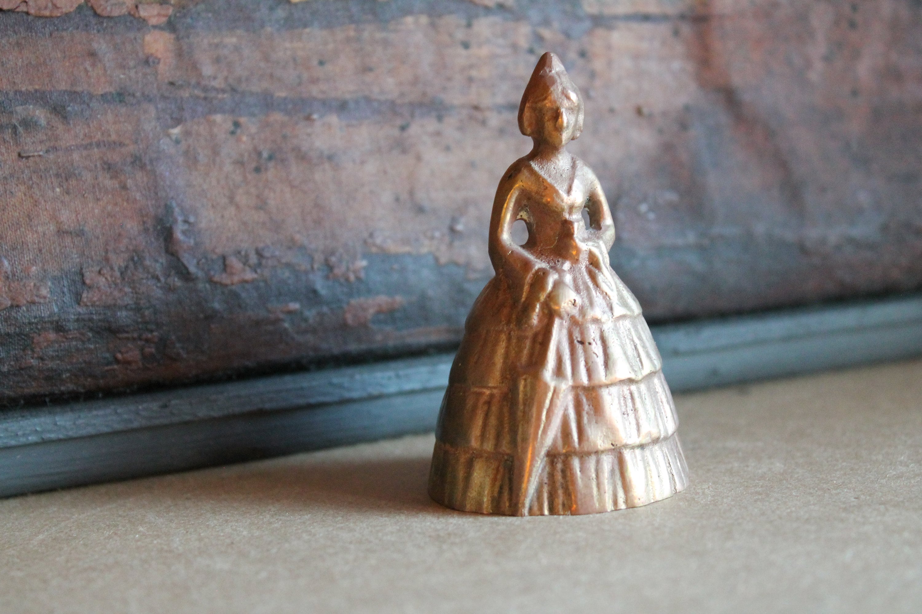 Brass Girl Bell Lady With Umbrella in a Shape of a Lady Woman - Etsy