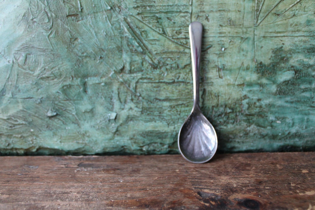 Mayell Silver Plate Spoon Jam Honey Retro English Silverplated Cutlery ...