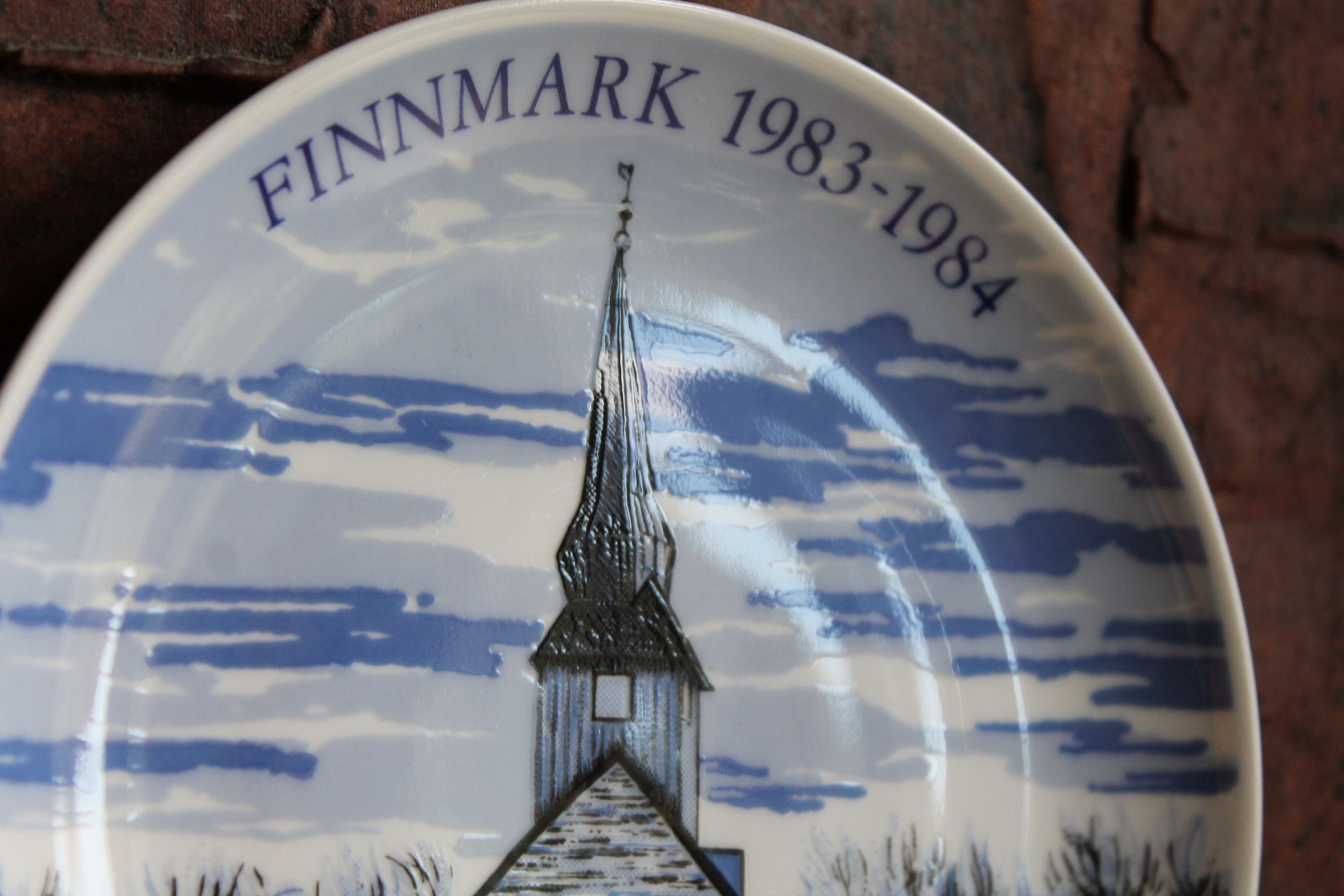 Wall Plate Norwegian Hygge Finnmark Scandinavian Porsgrund - Etsy 日本