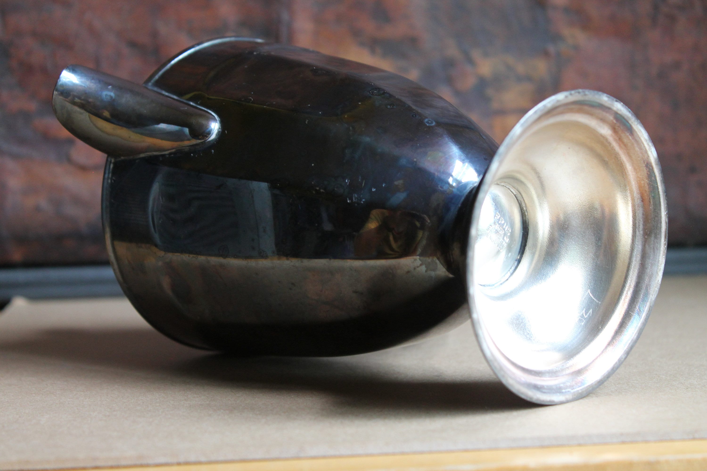 Viners Silver Teapot EPNS Coffee Pot Vintage Silver Plated - Etsy