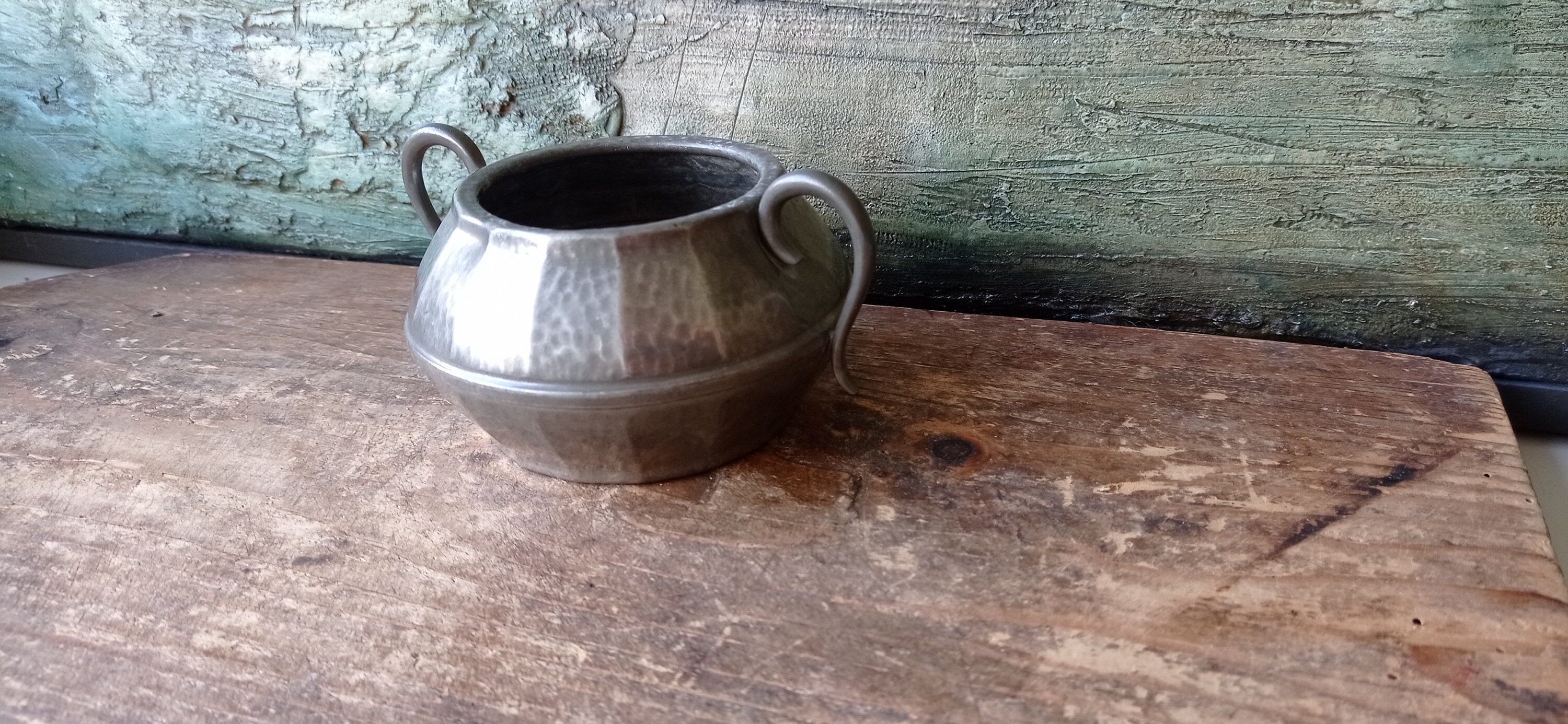 Hand Hammered Old English Pewter Container Jug Knighthood | Etsy