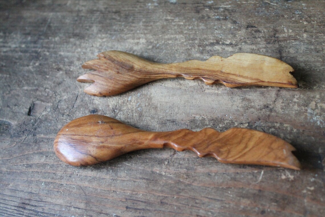 Wood Fish Shaped Rice Spoon Meal Server Cooking Tools - Etsy